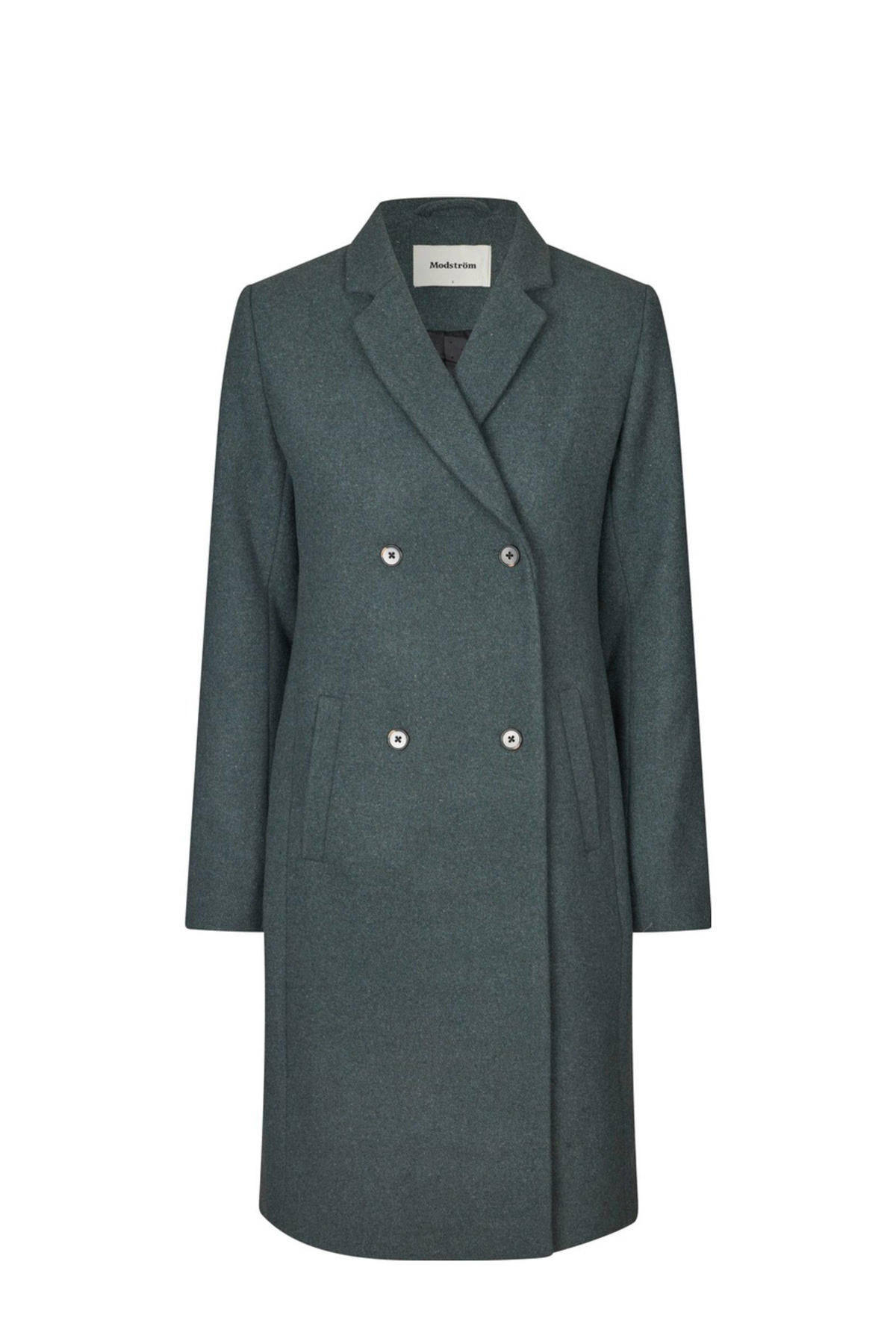Modström jas Odelia met wol groen | wehkamp