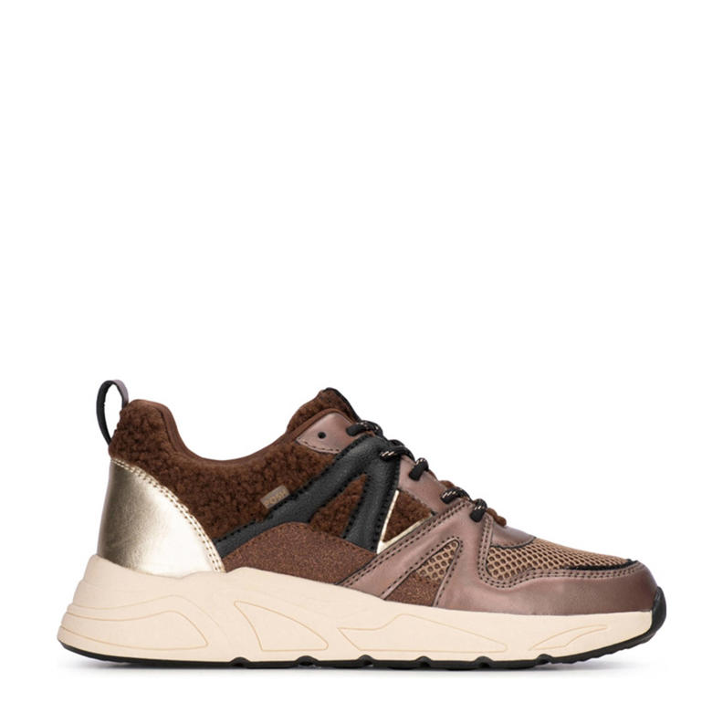 POSH by Poelman Carocel chunky sneakers bruin | wehkamp