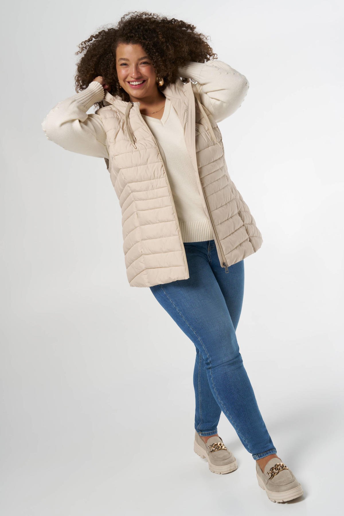 MS Mode bodywarmer ecru kopen? | Morgen in huis | wehkamp