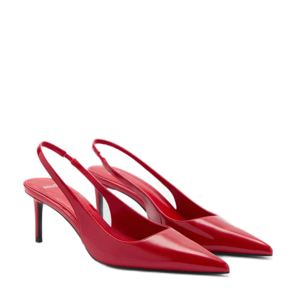 Mango slingback pumps rood kopen? | Morgen in huis | wehkamp