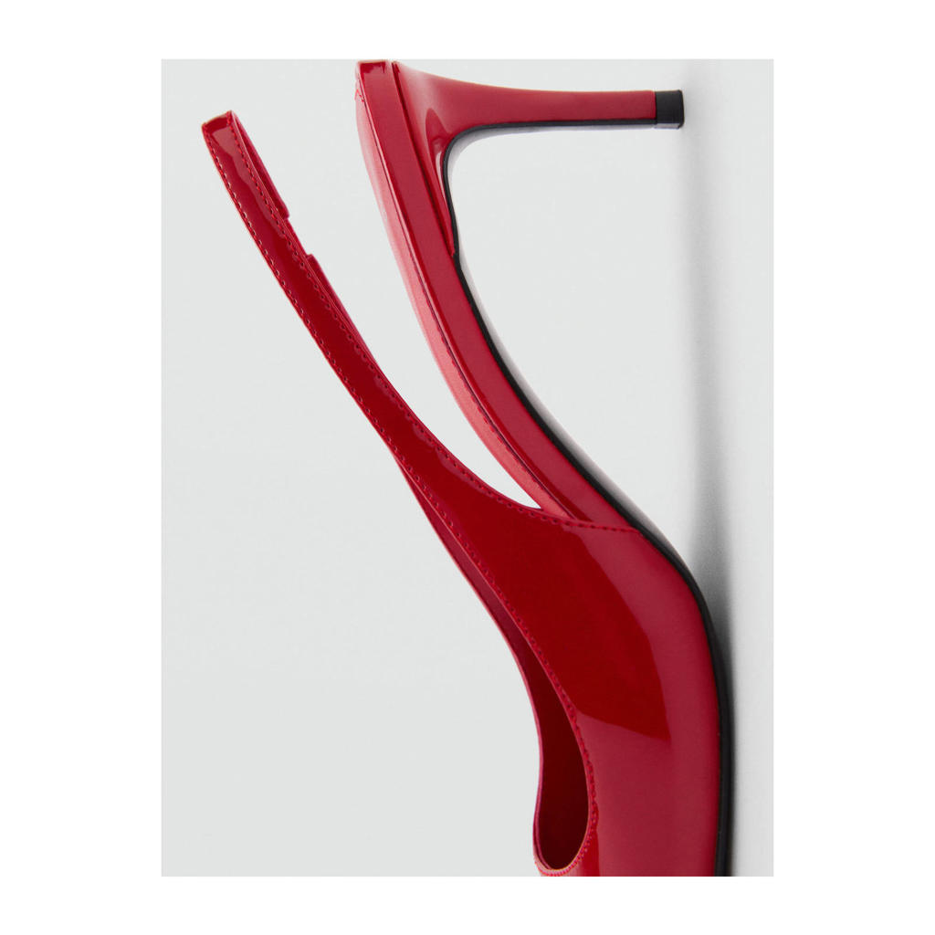 Mango slingback pumps rood kopen? | Morgen in huis | wehkamp