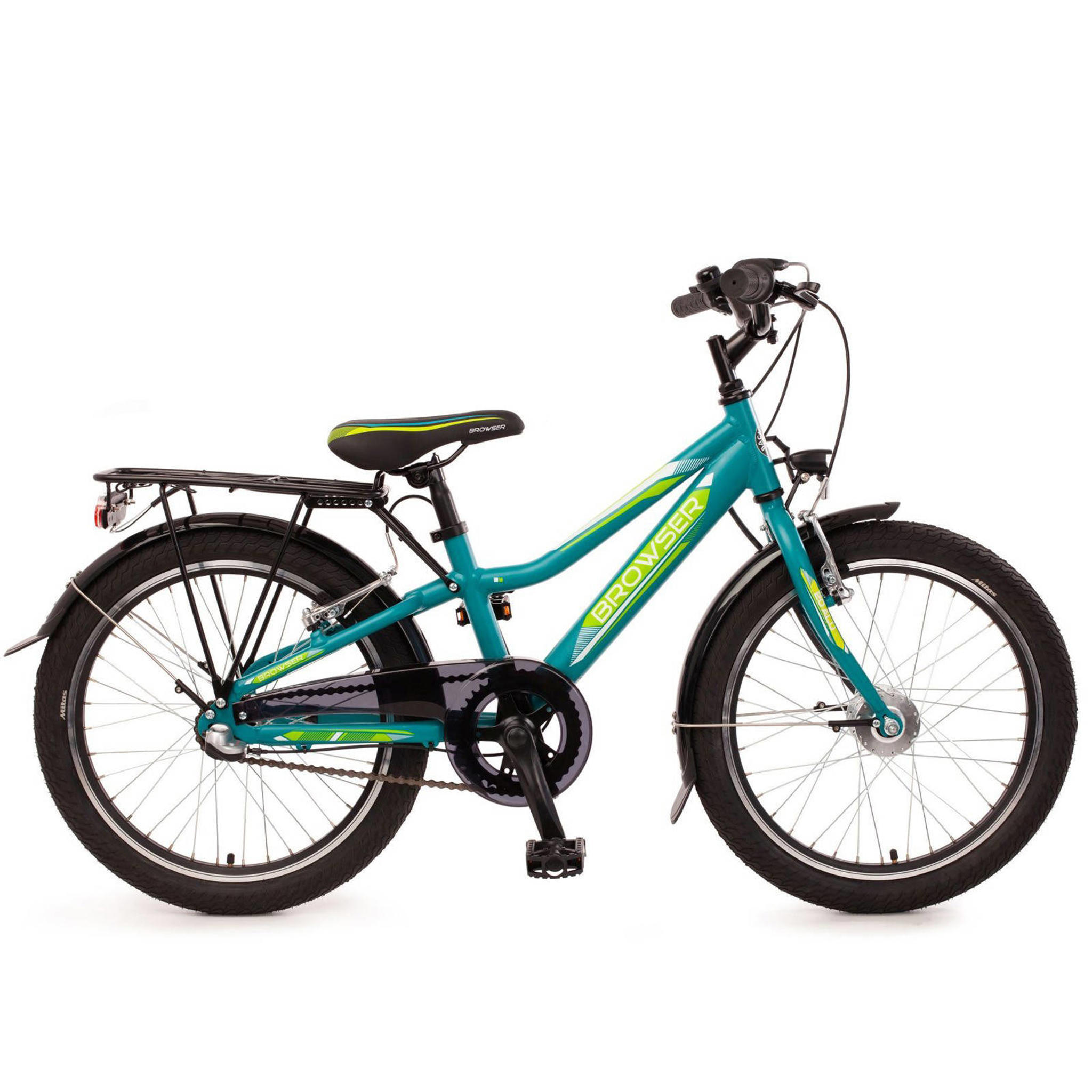 Bachtenkirch kinderfiets 20 inch turquoise | wehkamp
