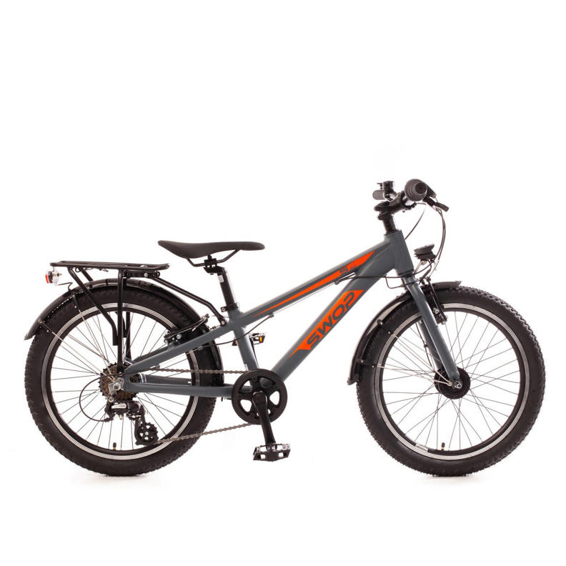 Bachtenkirch kinderfiets 20 inch grijs | wehkamp