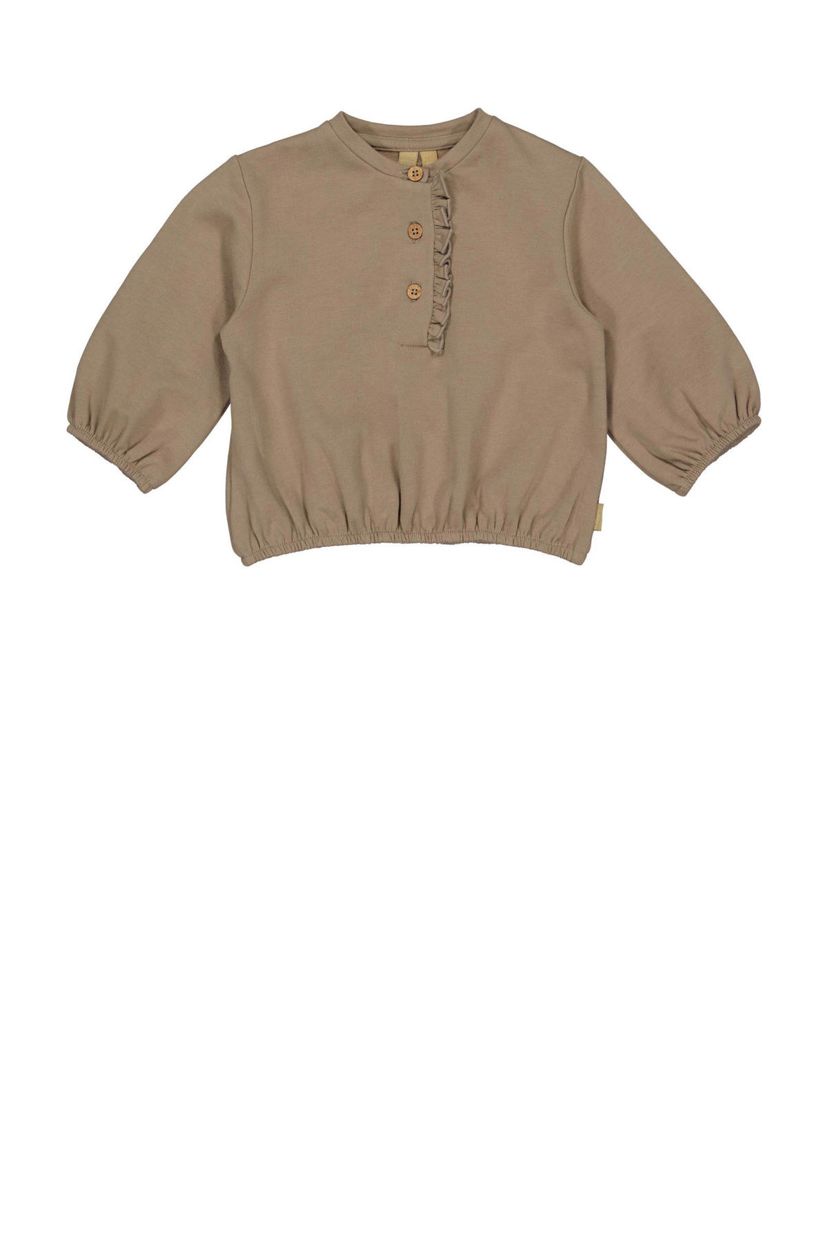 LEVV Newborn baby top JALENA taupe | wehkamp