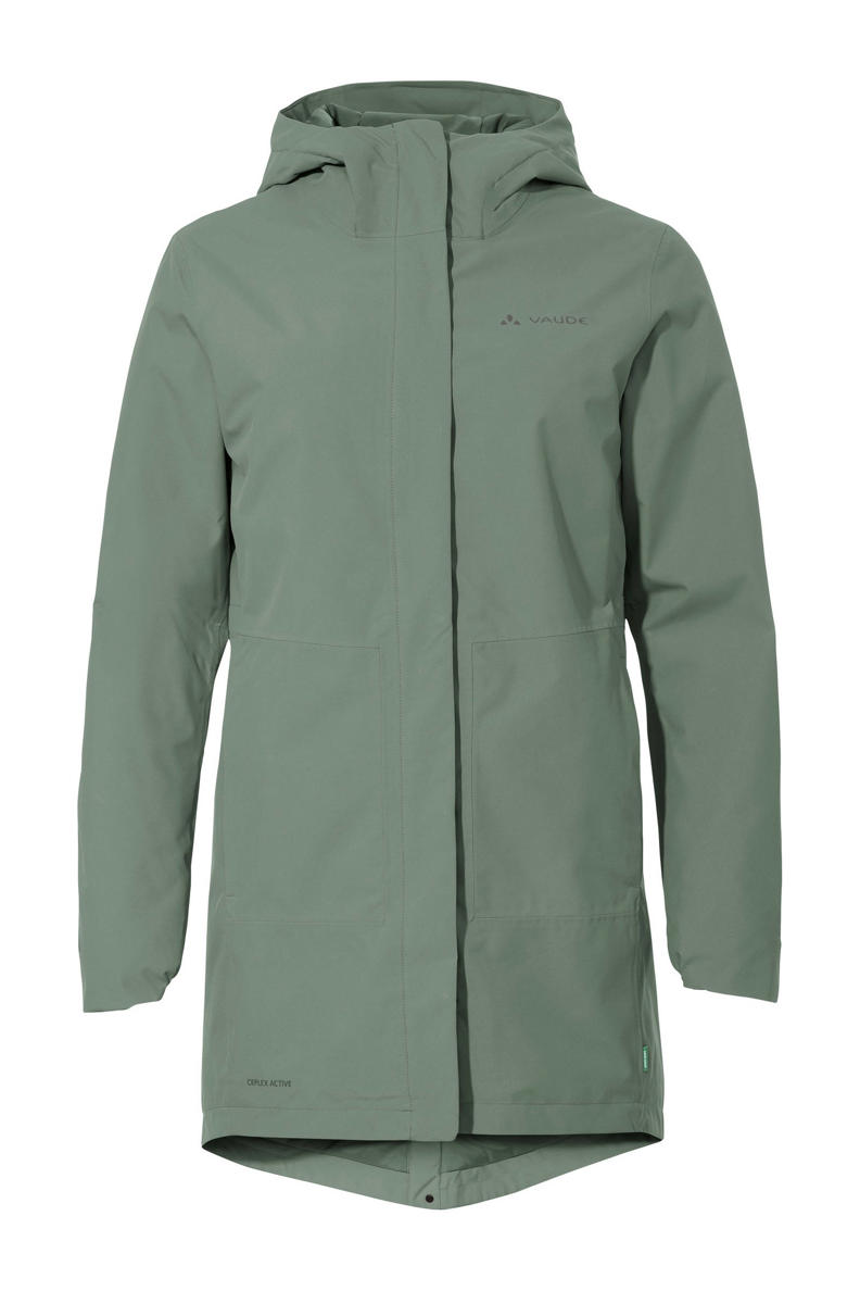 VAUDE outdoor jas Cyclist groen | wehkamp