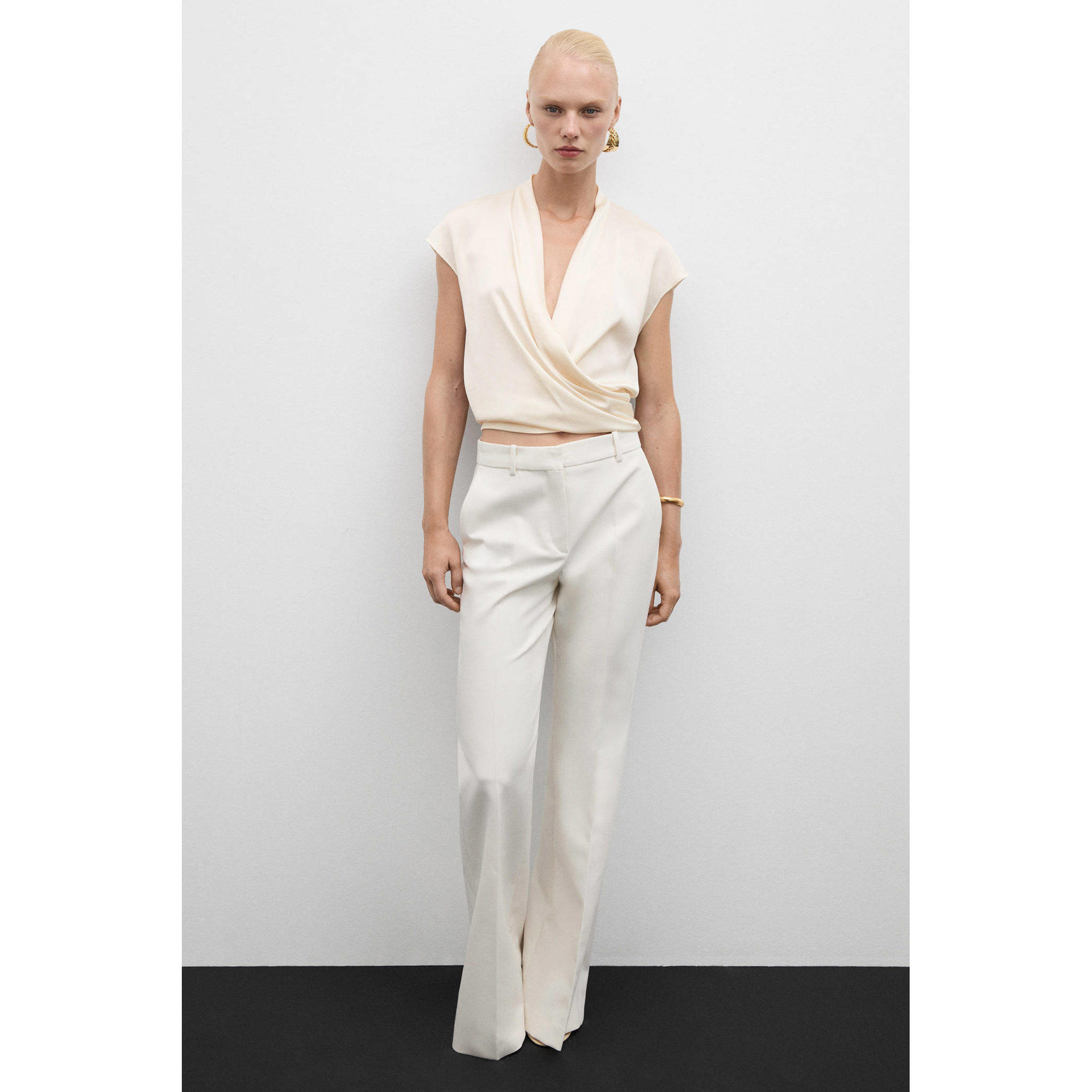 Mango top beige kopen? | Morgen in huis | wehkamp