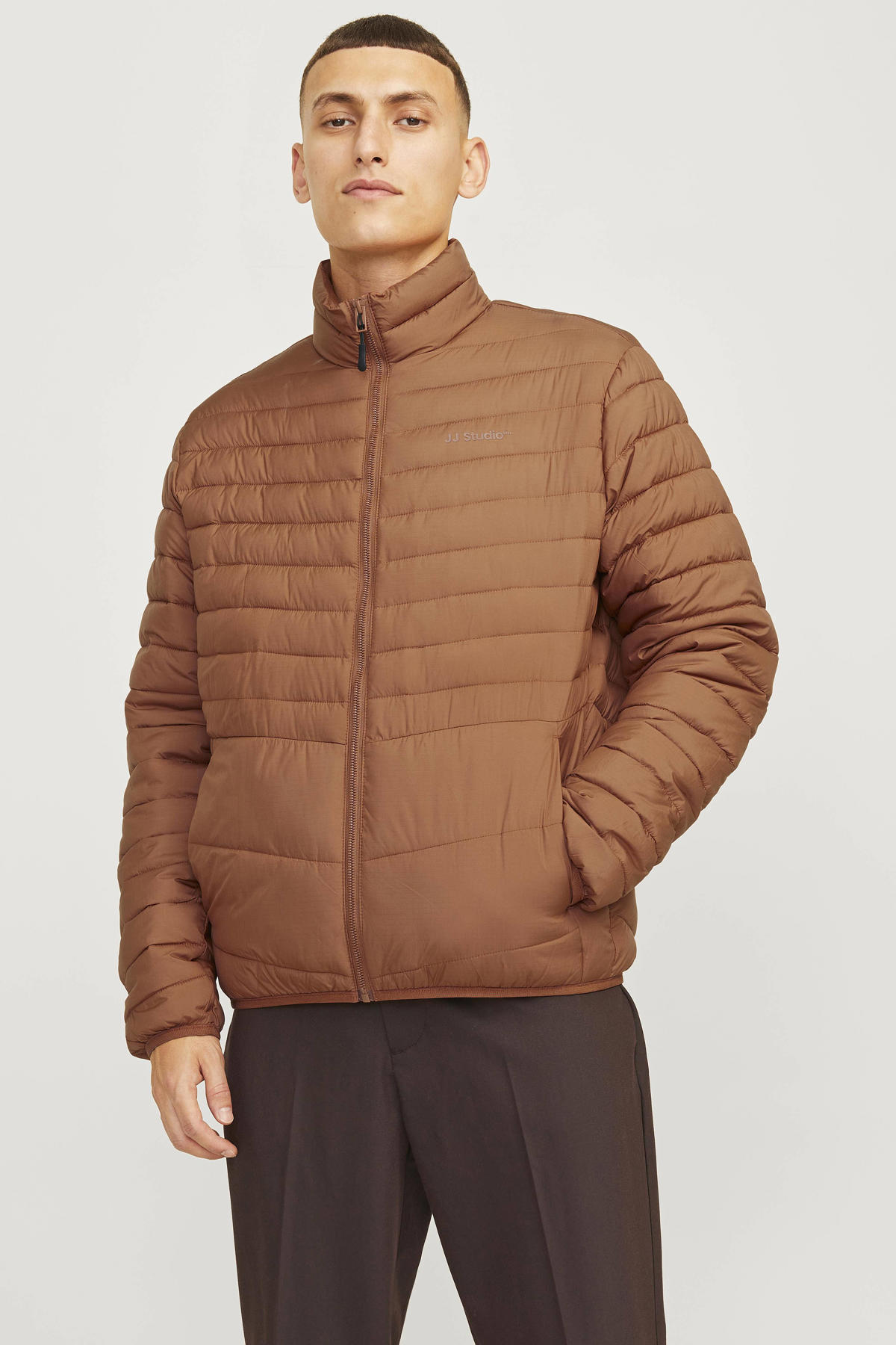 JACK & JONES ESSENTIALS jas JJESTATE mocha bisque | wehkamp