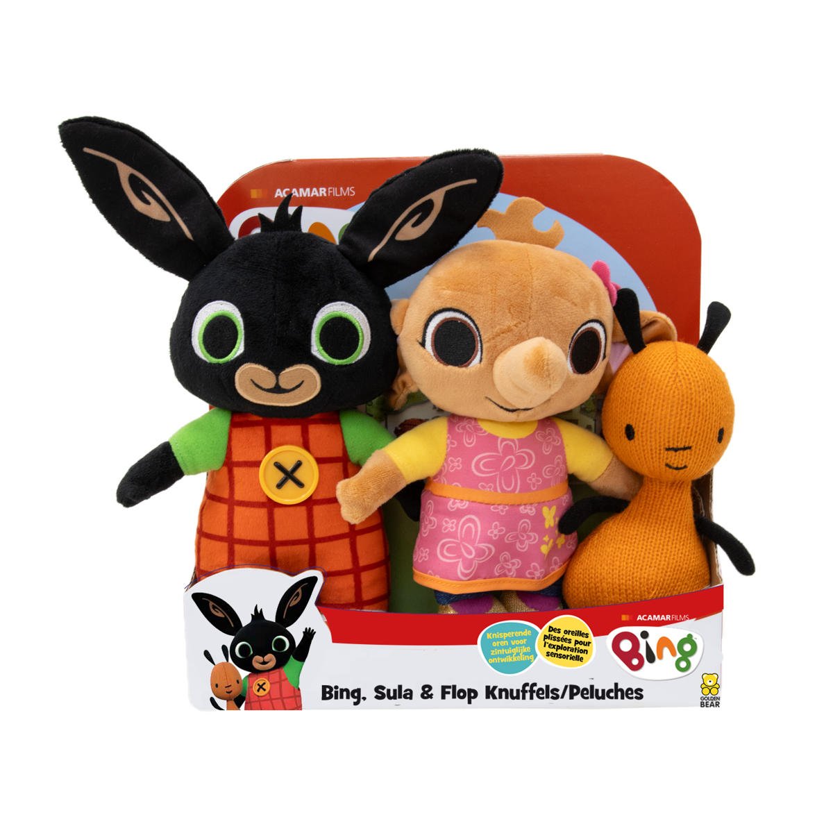 Bing Sula & Flop knuffels 3-pack | wehkamp