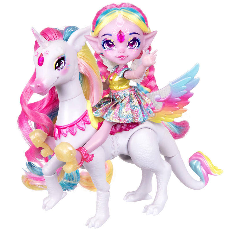 Moose Toys Magic Mixies Pixlings Pop & Unicorn Rainbow Star Duoset ...