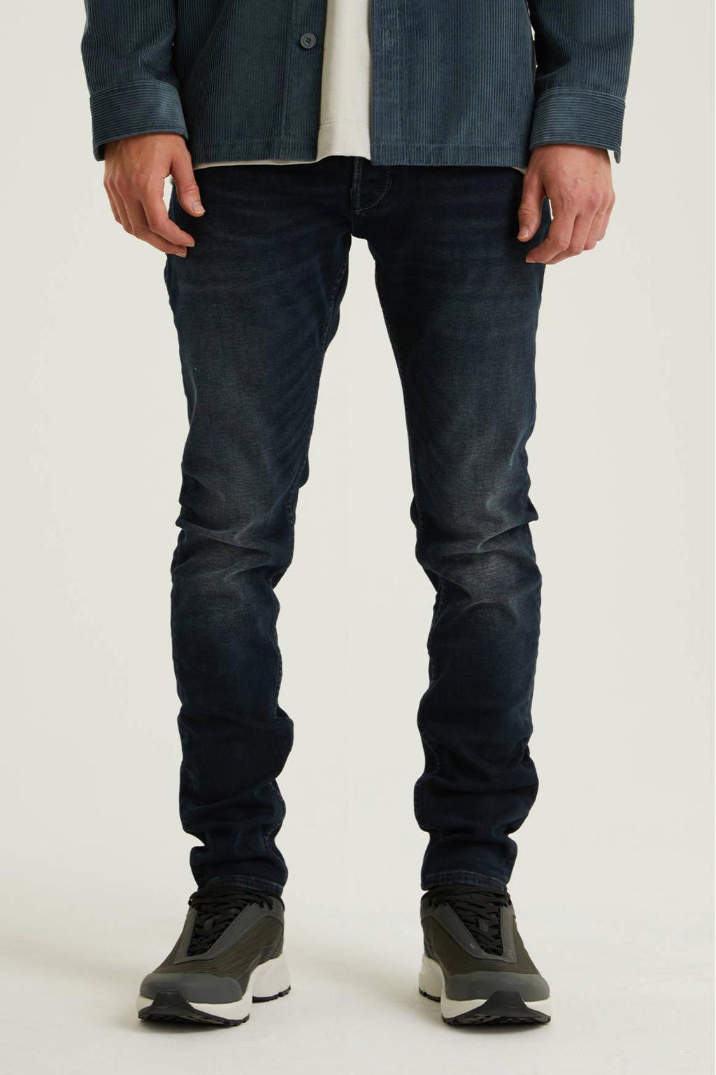 CHASIN' slim fit jeans Ego Squid dark blue denim | wehkamp