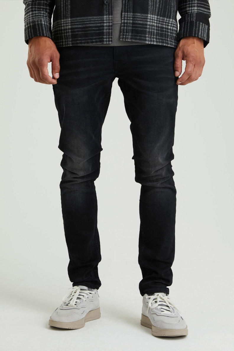 CHASIN' slim fit jeans EGO Esko black denim | wehkamp