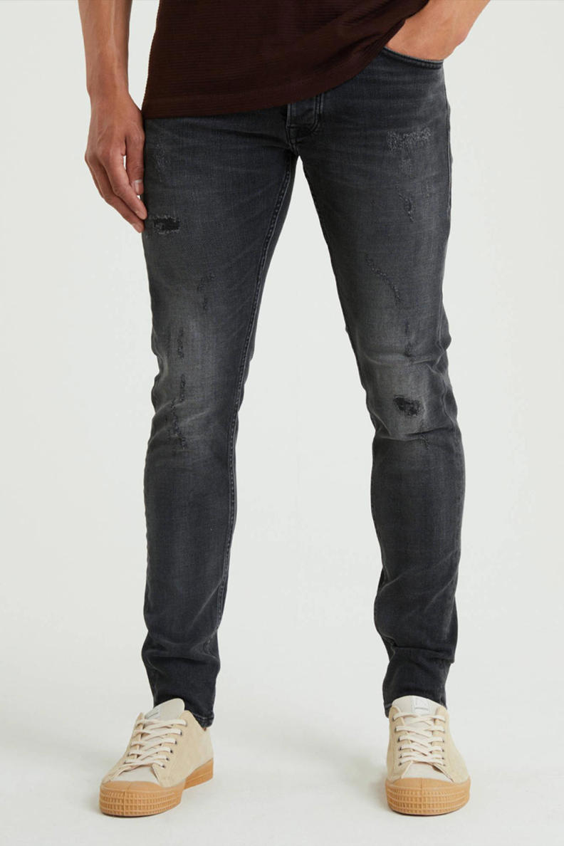 CHASIN' slim fit jeans EGO Morrow black denim | wehkamp