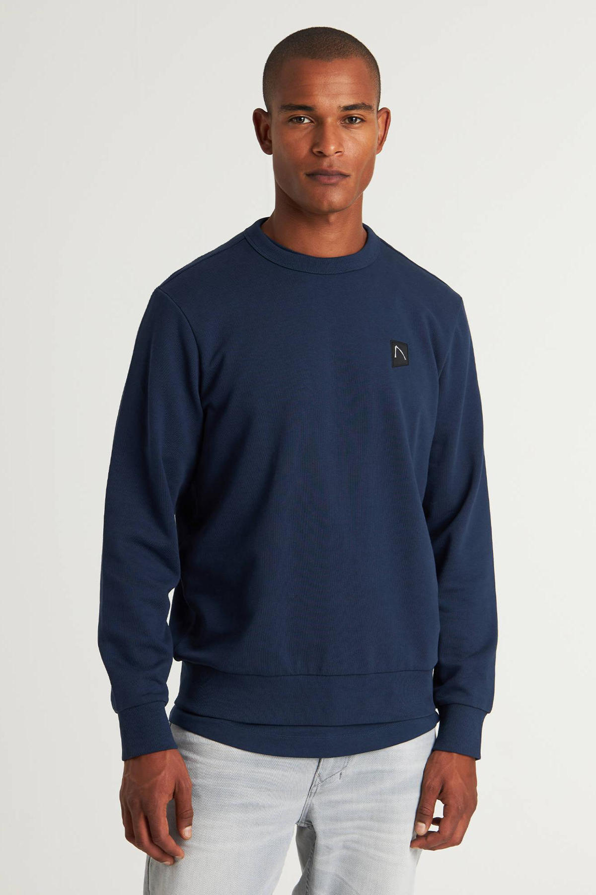 CHASIN' sweater TOBY donkerblauw | wehkamp