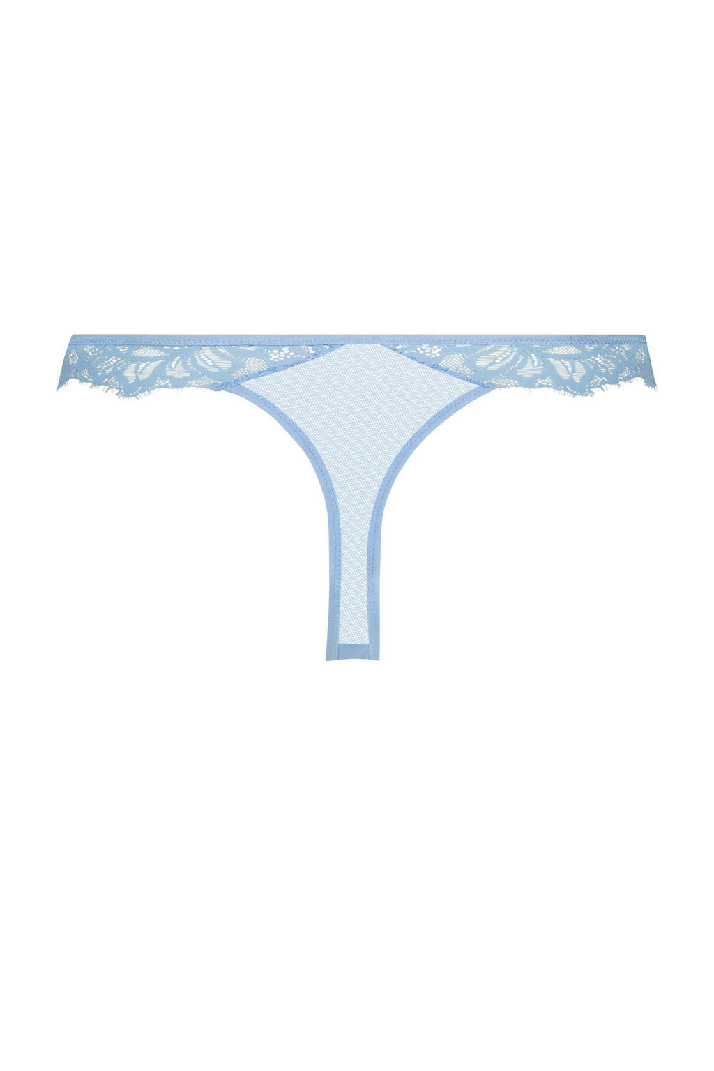 Hunkemöller string Isabella lichtblauw | wehkamp