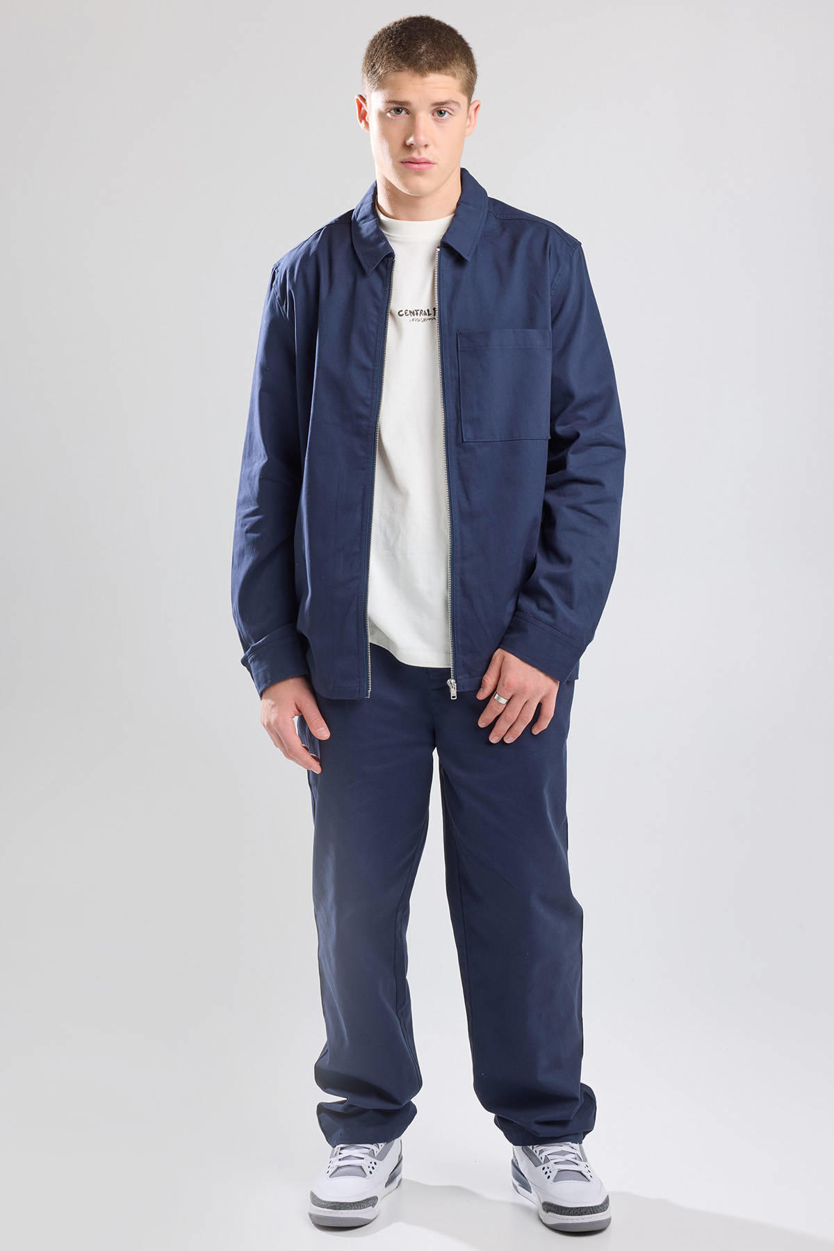 America Today straight fit pantalon blauw | wehkamp