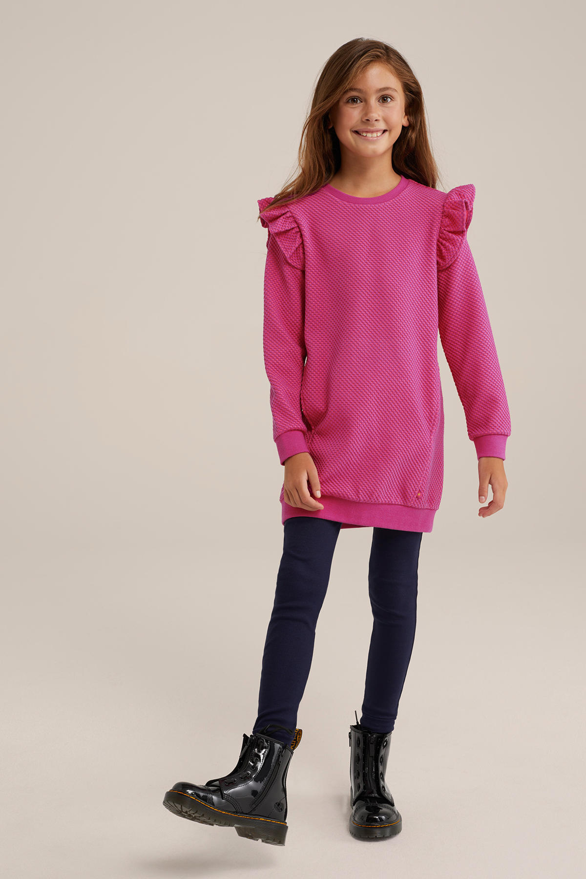 WE Fashion slim legging blauw | wehkamp