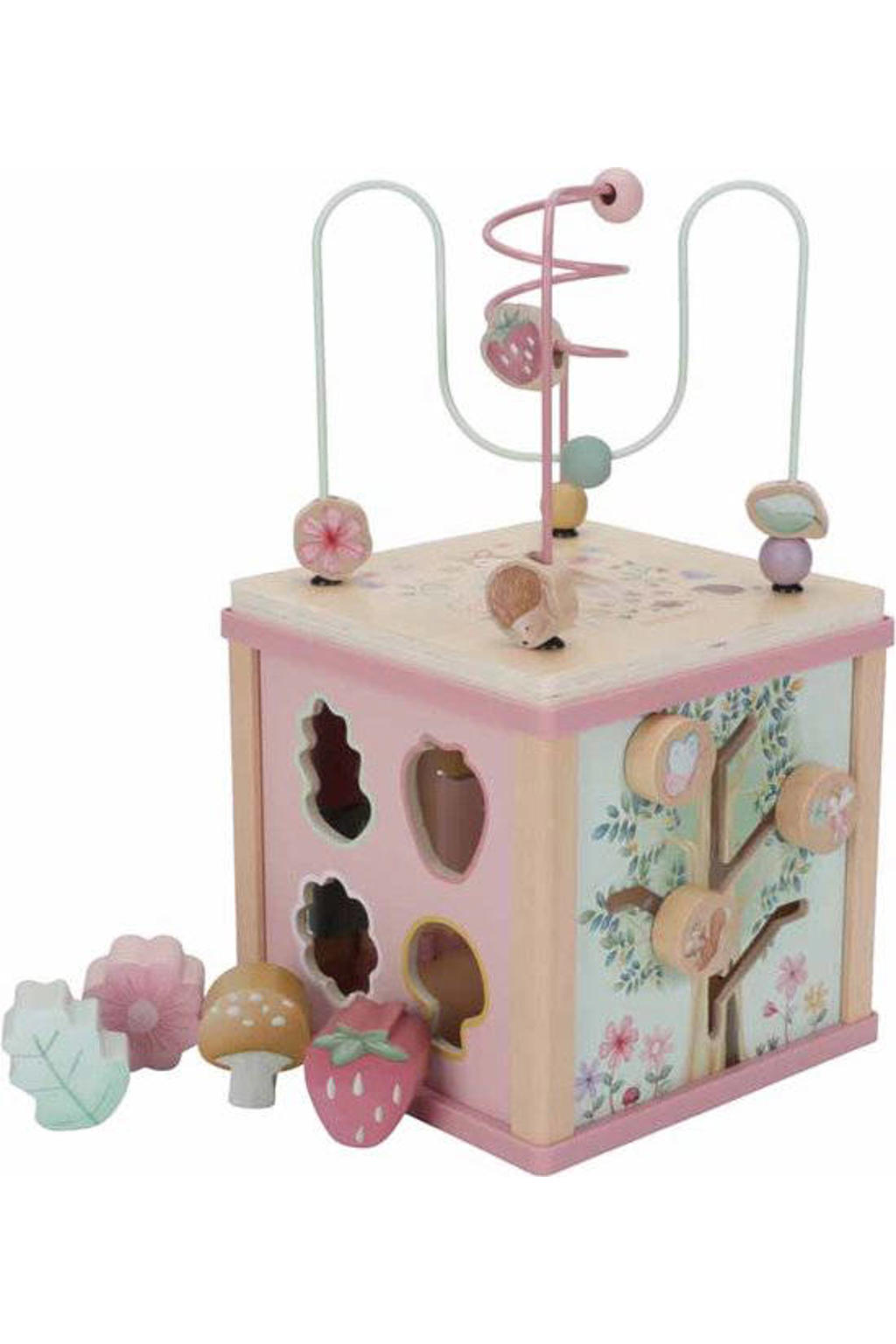 Little Dutch Fairy Garden Houten Activiteitenkubus | wehkamp