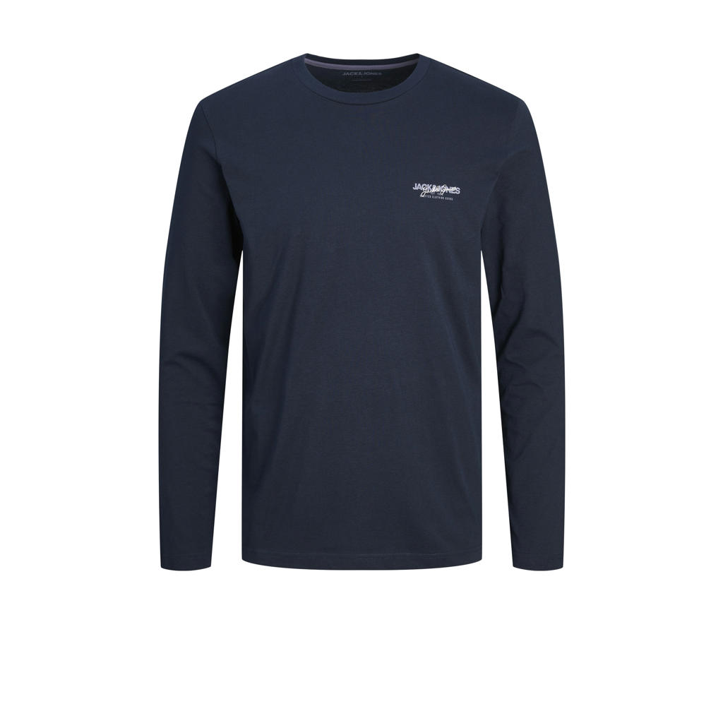 JACK & JONES PLUS SIZE longsleeve JJALVIS Plus Size met printopdruk ...