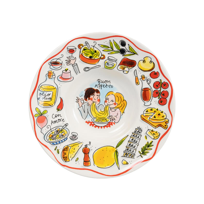 Blond Amsterdam diep bord Pasta (Ø24 cm) | wehkamp