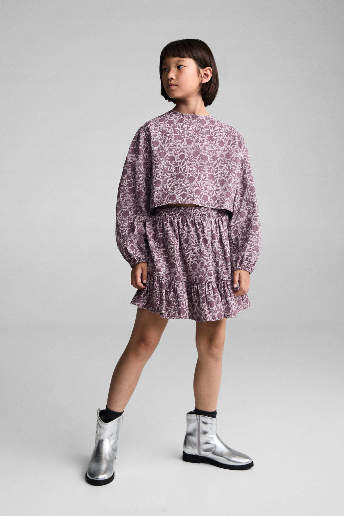 Mango Kids a-lijn rok paars kopen? | Morgen in huis | wehkamp