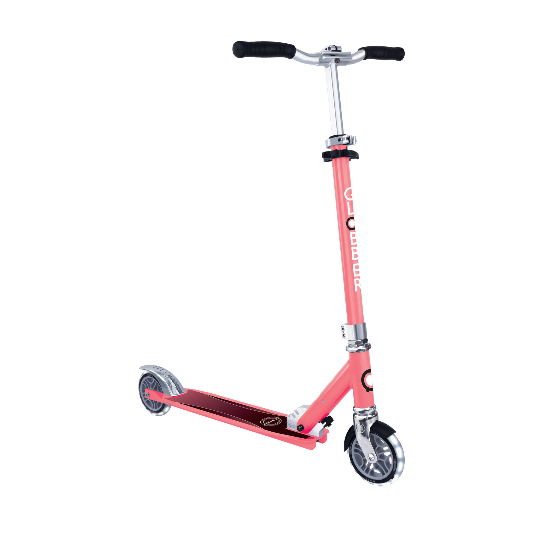 Globber step Flow Element Lights Pink | wehkamp