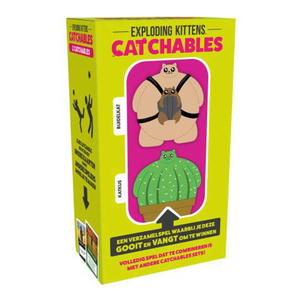 Exploding Kittens Catchables Katkus & Buidelkat | wehkamp