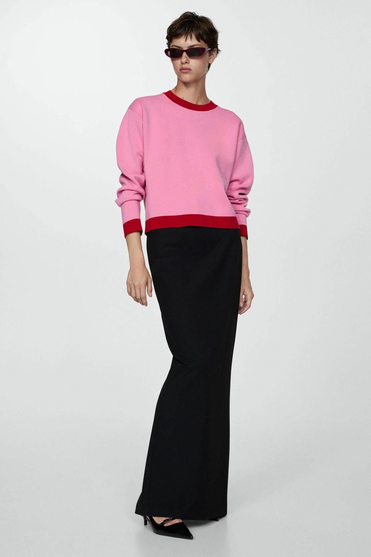 Mango pullover roze kopen? | Morgen in huis | wehkamp