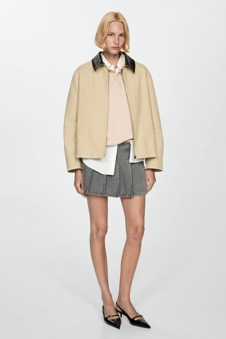 Mango mini rok grey denim kopen? | Morgen in huis | wehkamp