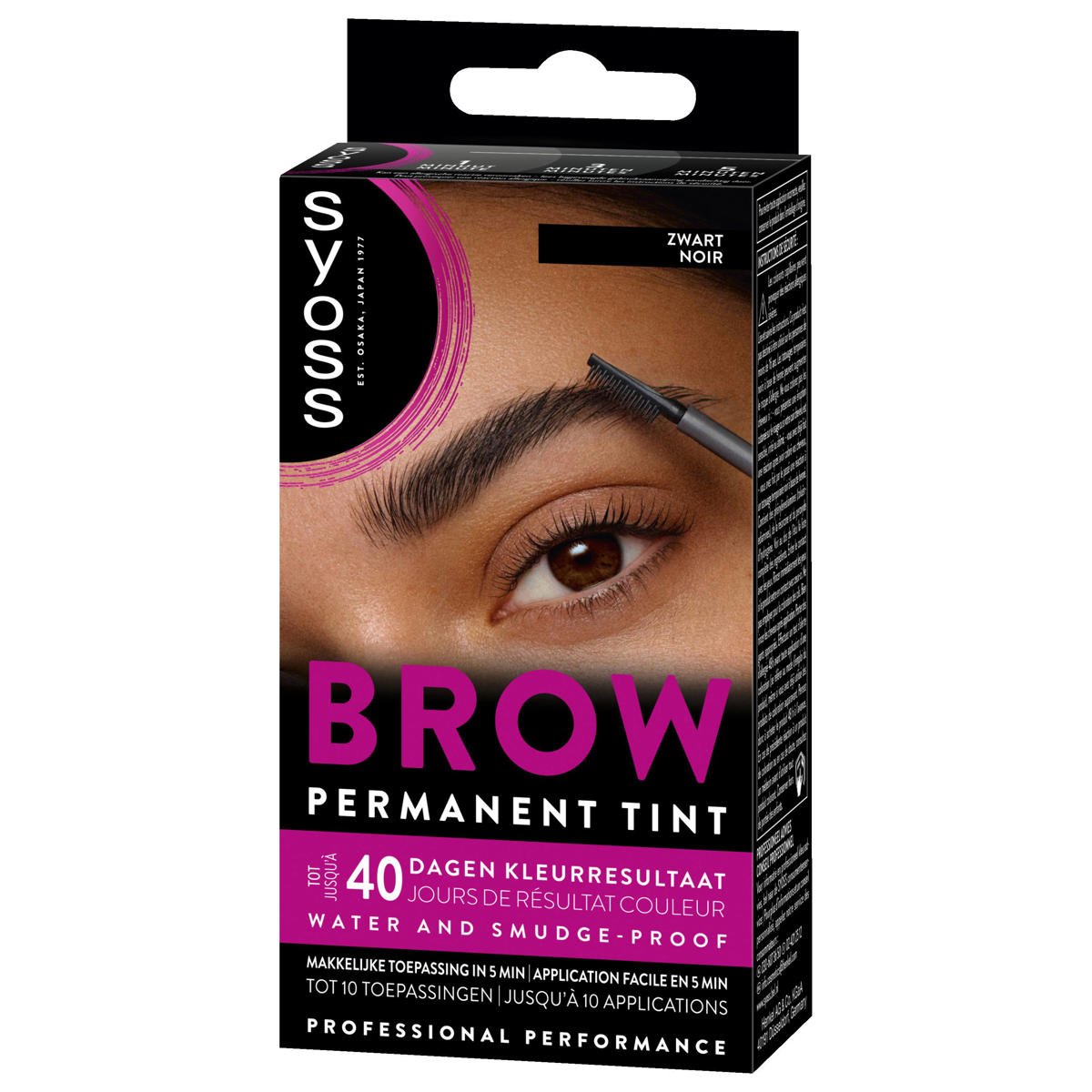 Syoss Browtint wenkbrauwverf - Black | wehkamp