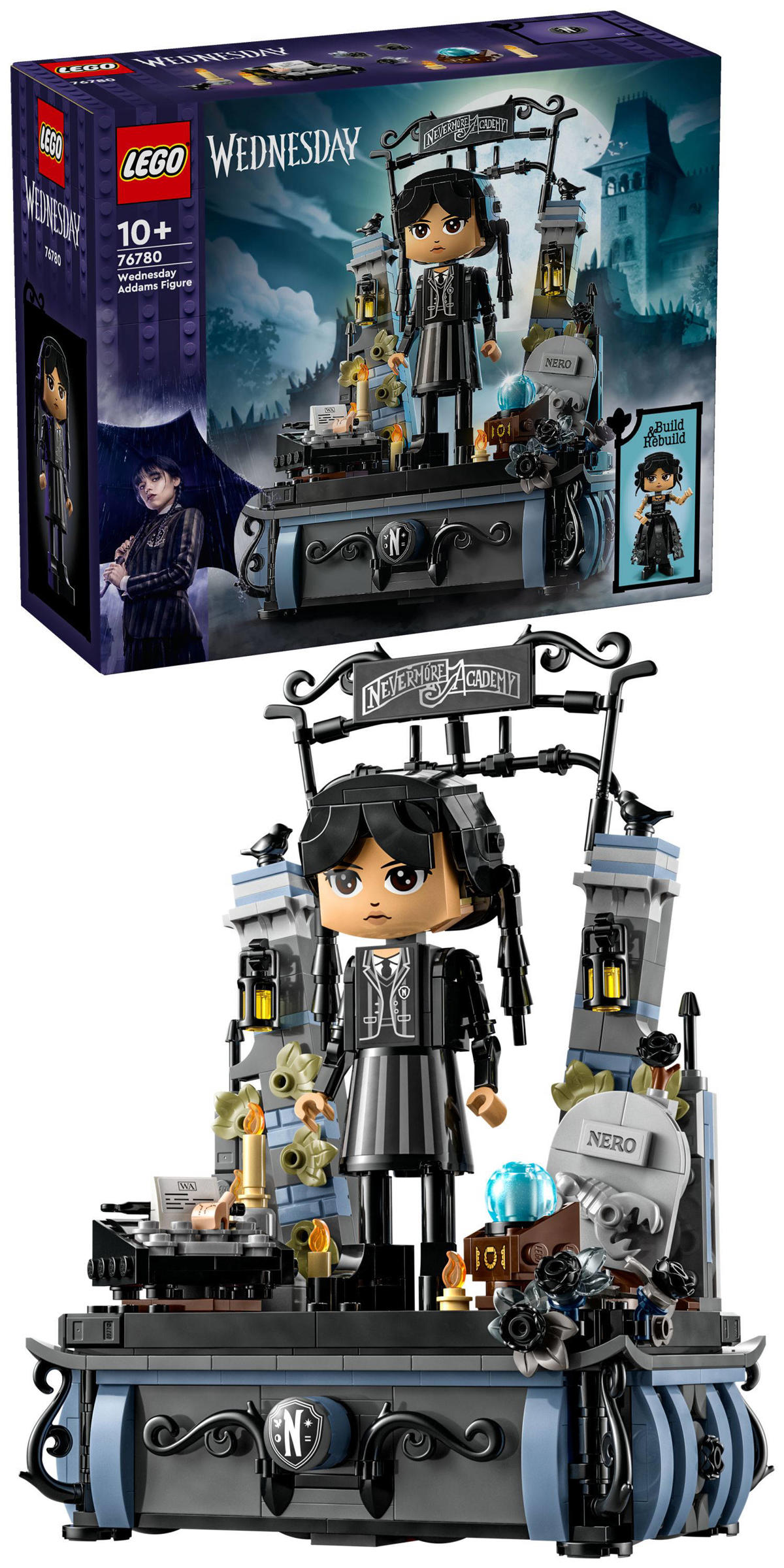 LEGO Wednesday Addams figuur 76780 | wehkamp