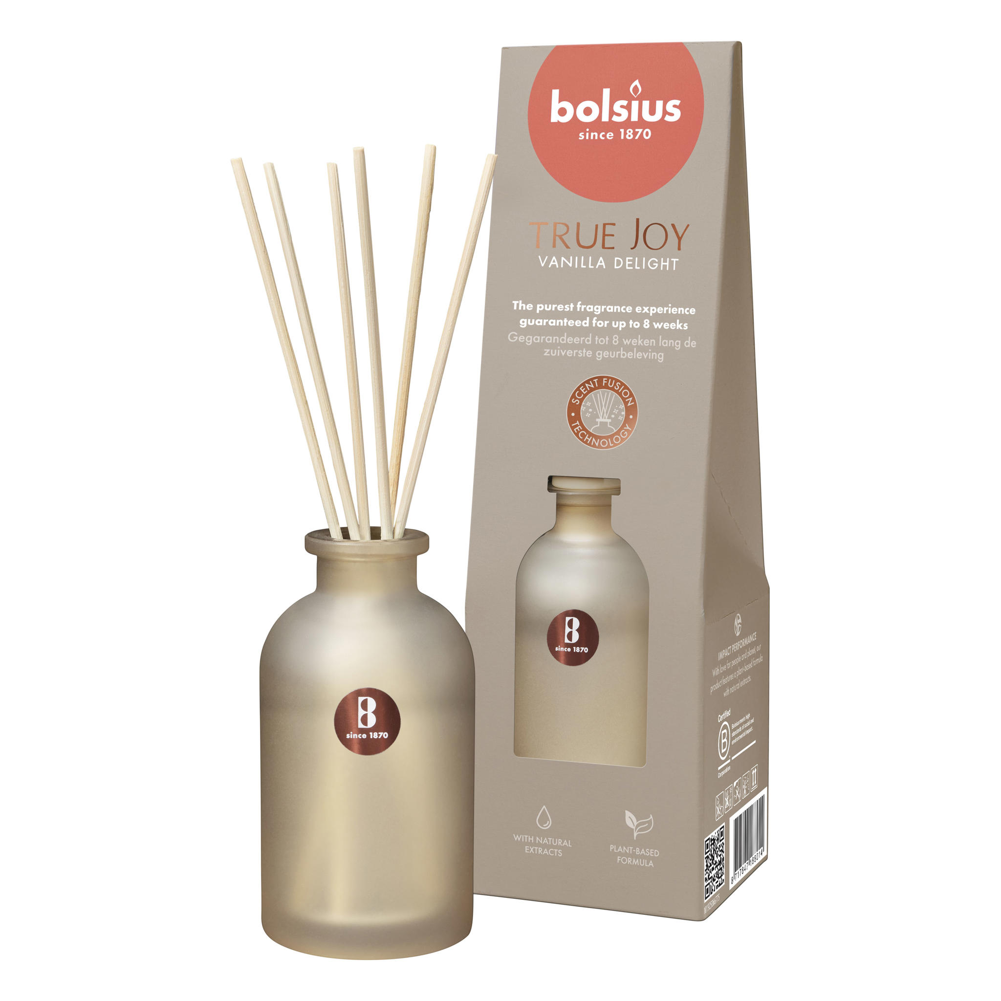Bolsius geurstokjes True Joy - Vanilla Delight - 80 ml | wehkamp