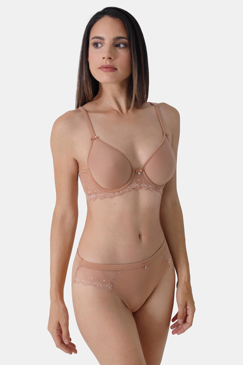 Sassa Mode voorgevormde beugelbh Sensual Beauty beige | wehkamp