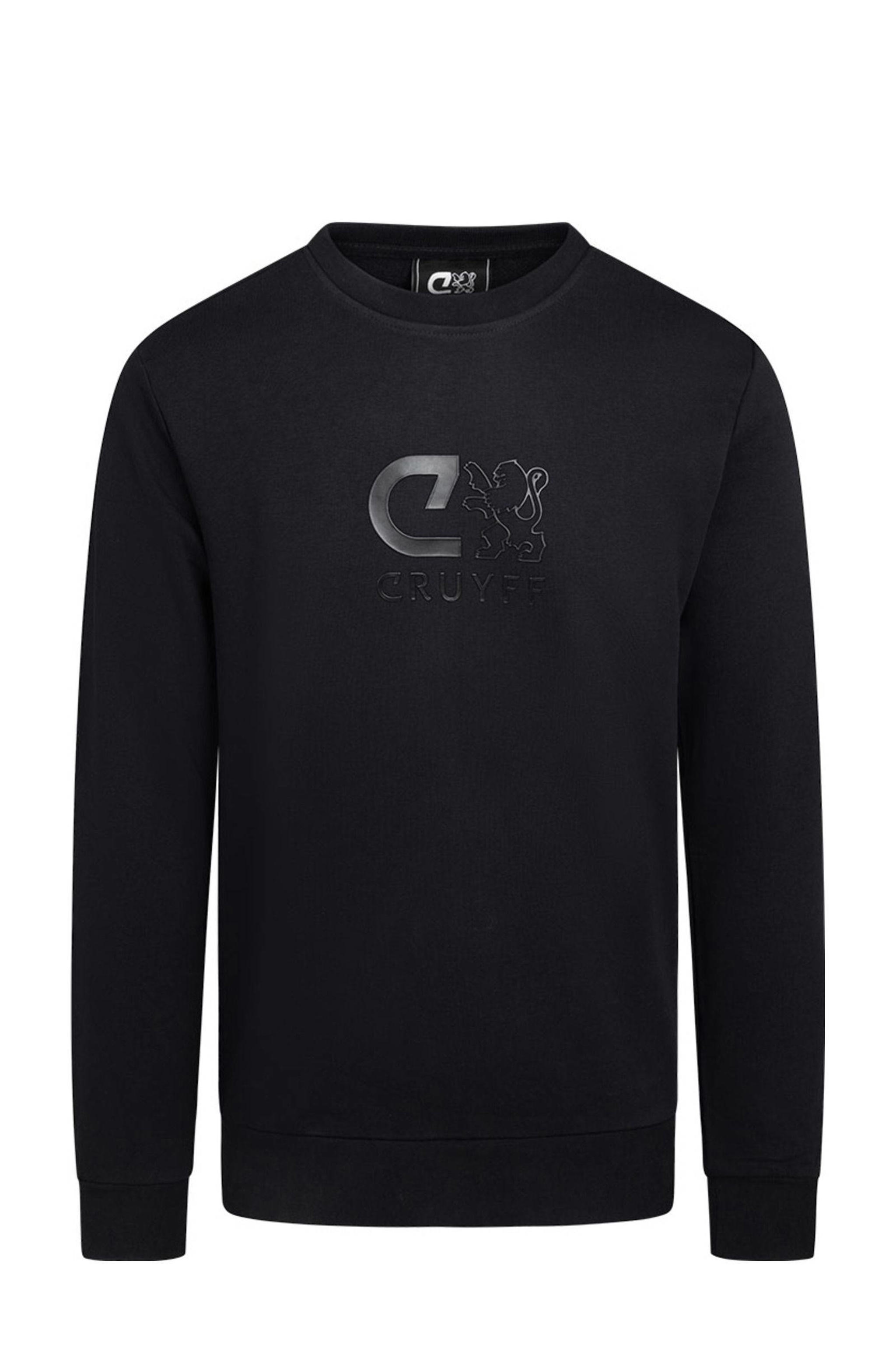Cruyff sweater Classic zwart kopen? | Morgen in huis | wehkamp