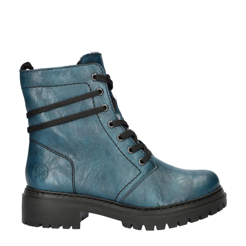 Rieker veterboots petrol kopen? | Morgen in huis | wehkamp