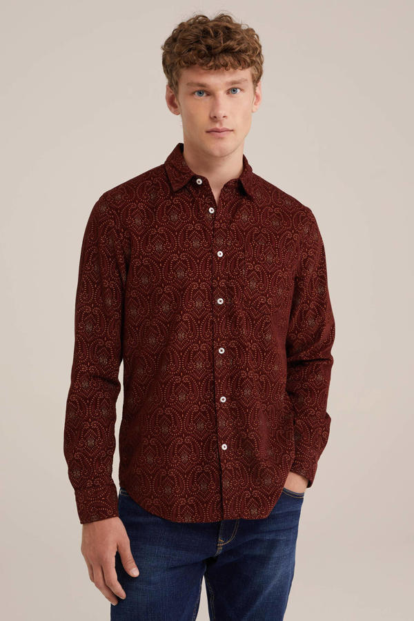 Rode overhemden voor heren online kopen? | Wehkamp