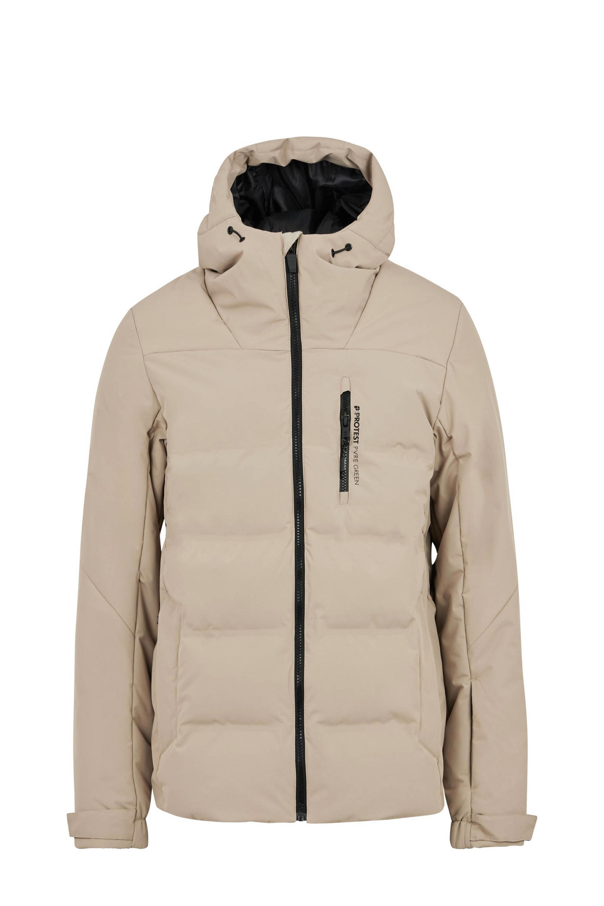 Protest ski-jack Superior24 beige | wehkamp