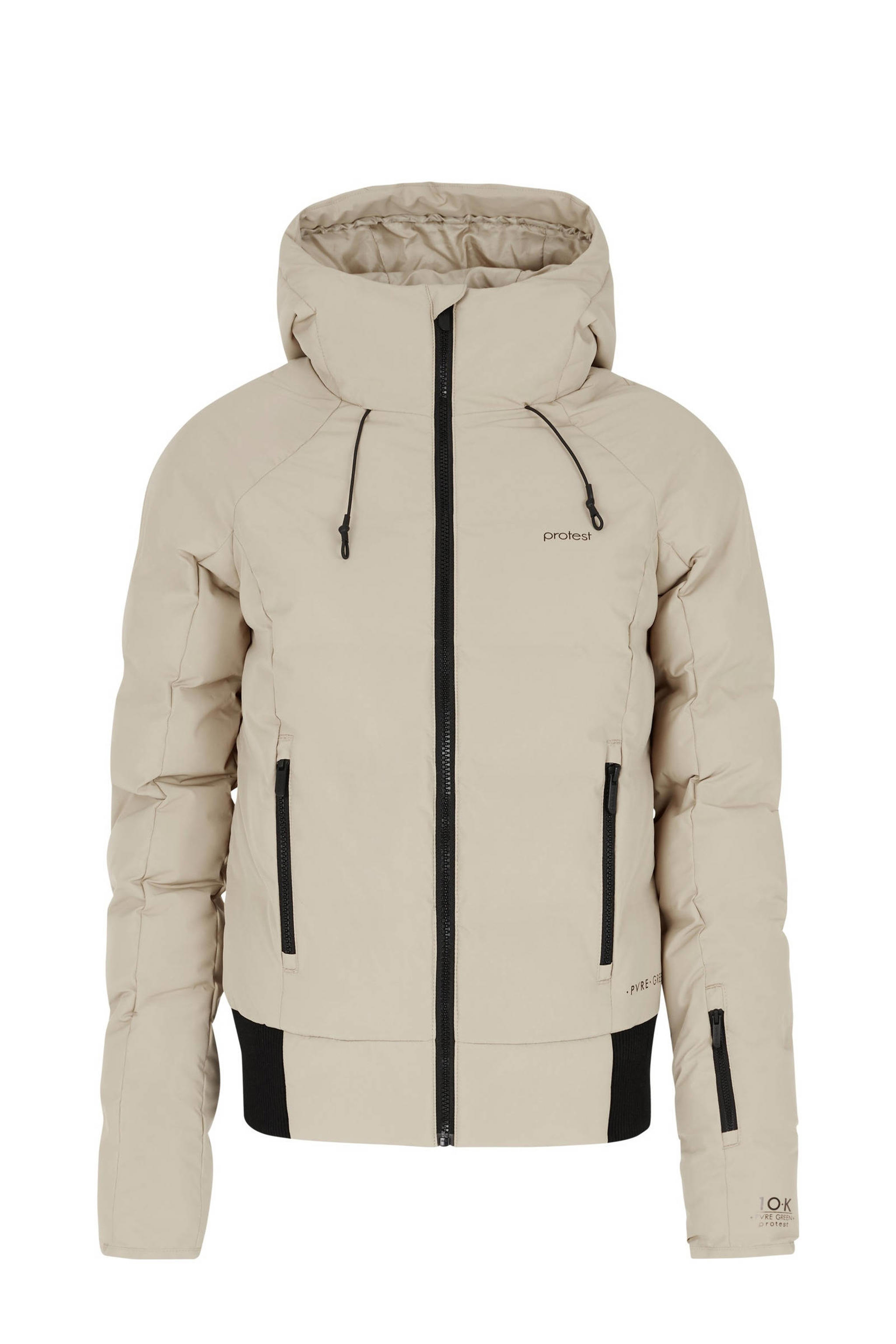 Protest ski-jack Alysumi beige | wehkamp
