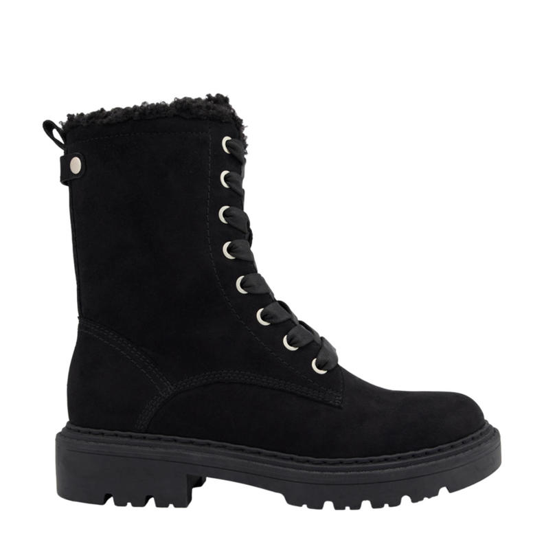 Landrover gevoerde veterboots zwart | wehkamp