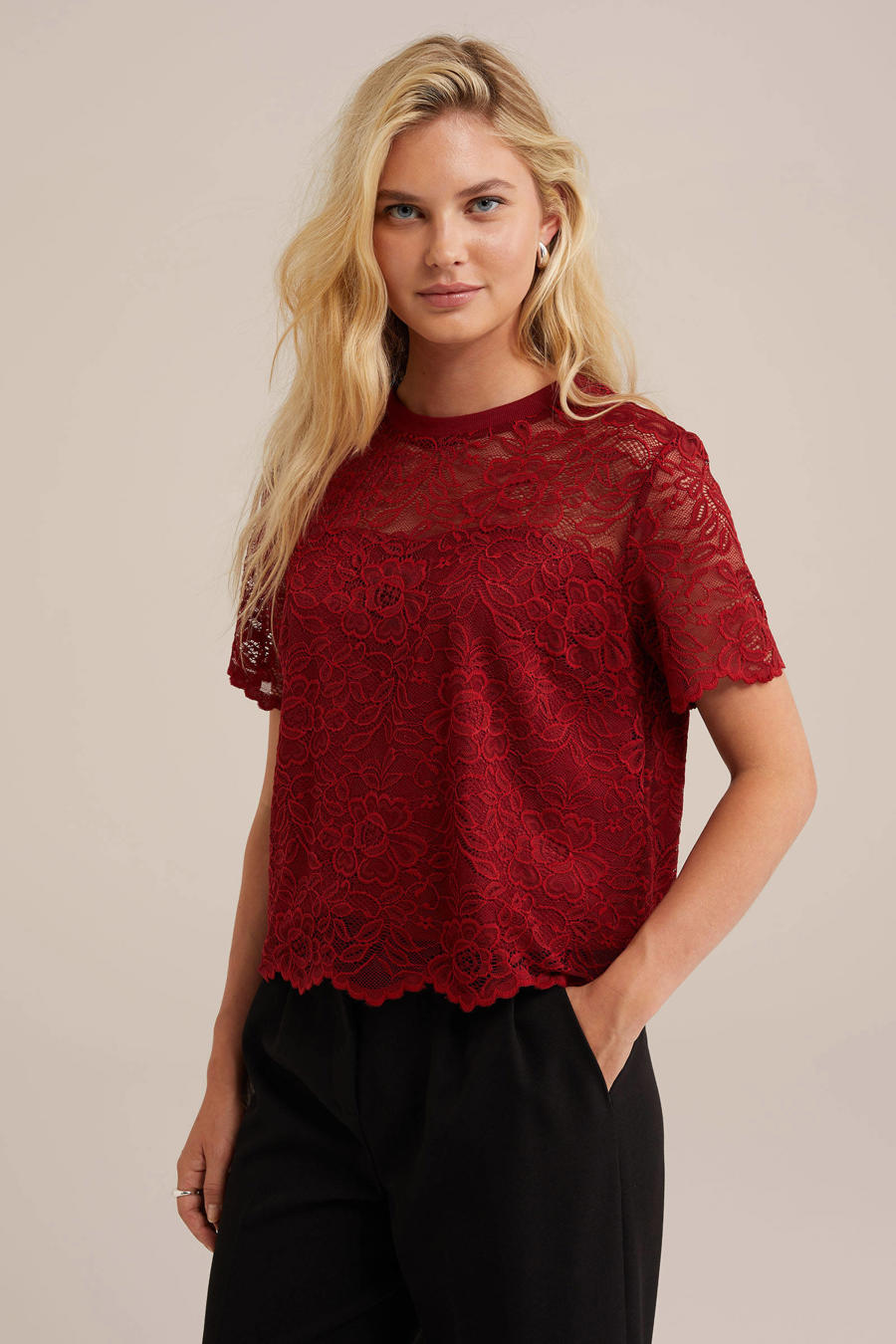 Rode t-shirts & tops voor dames online kopen? | Wehkamp
