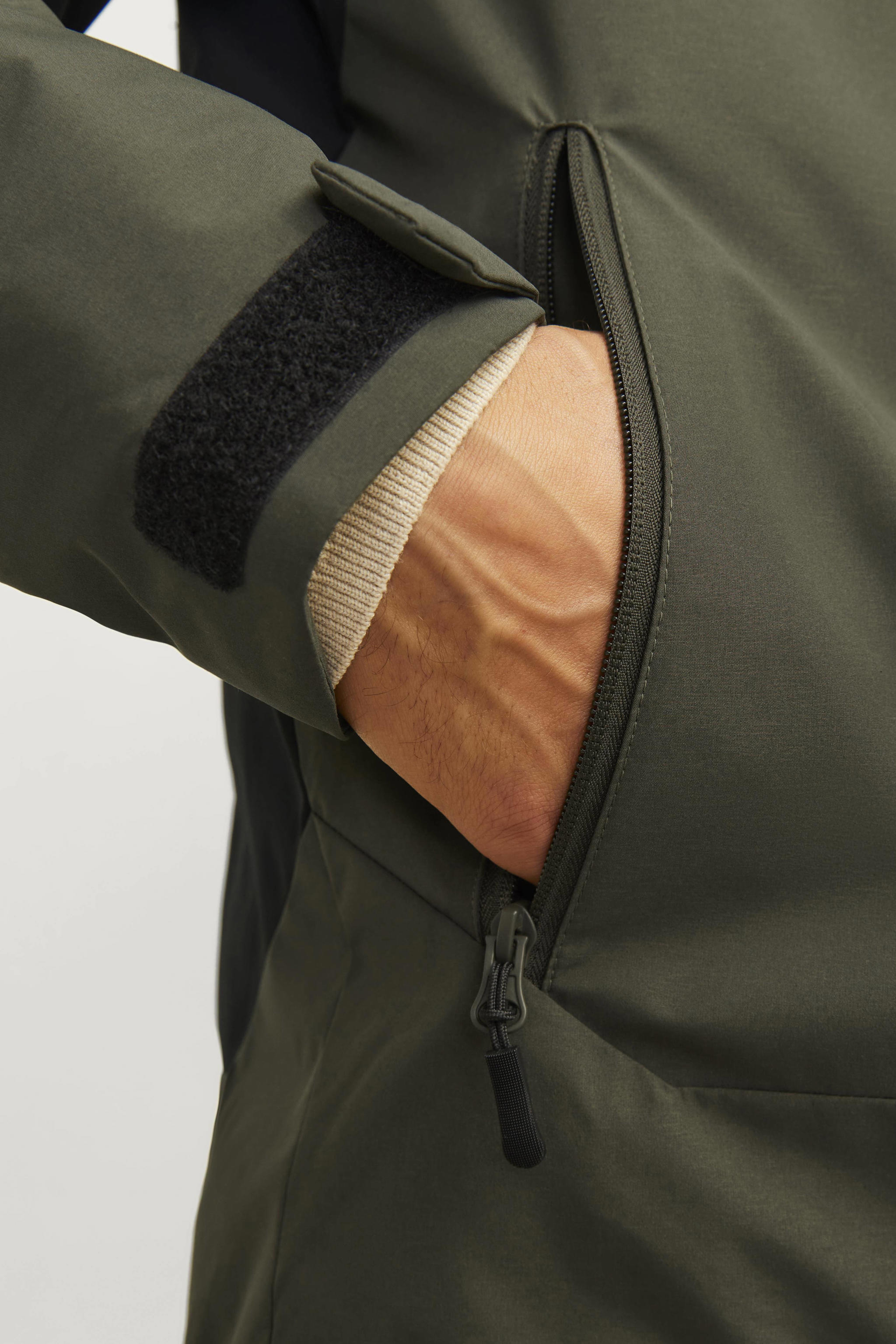 JACK & JONES CORE jas JCOAIDEN kaki | wehkamp