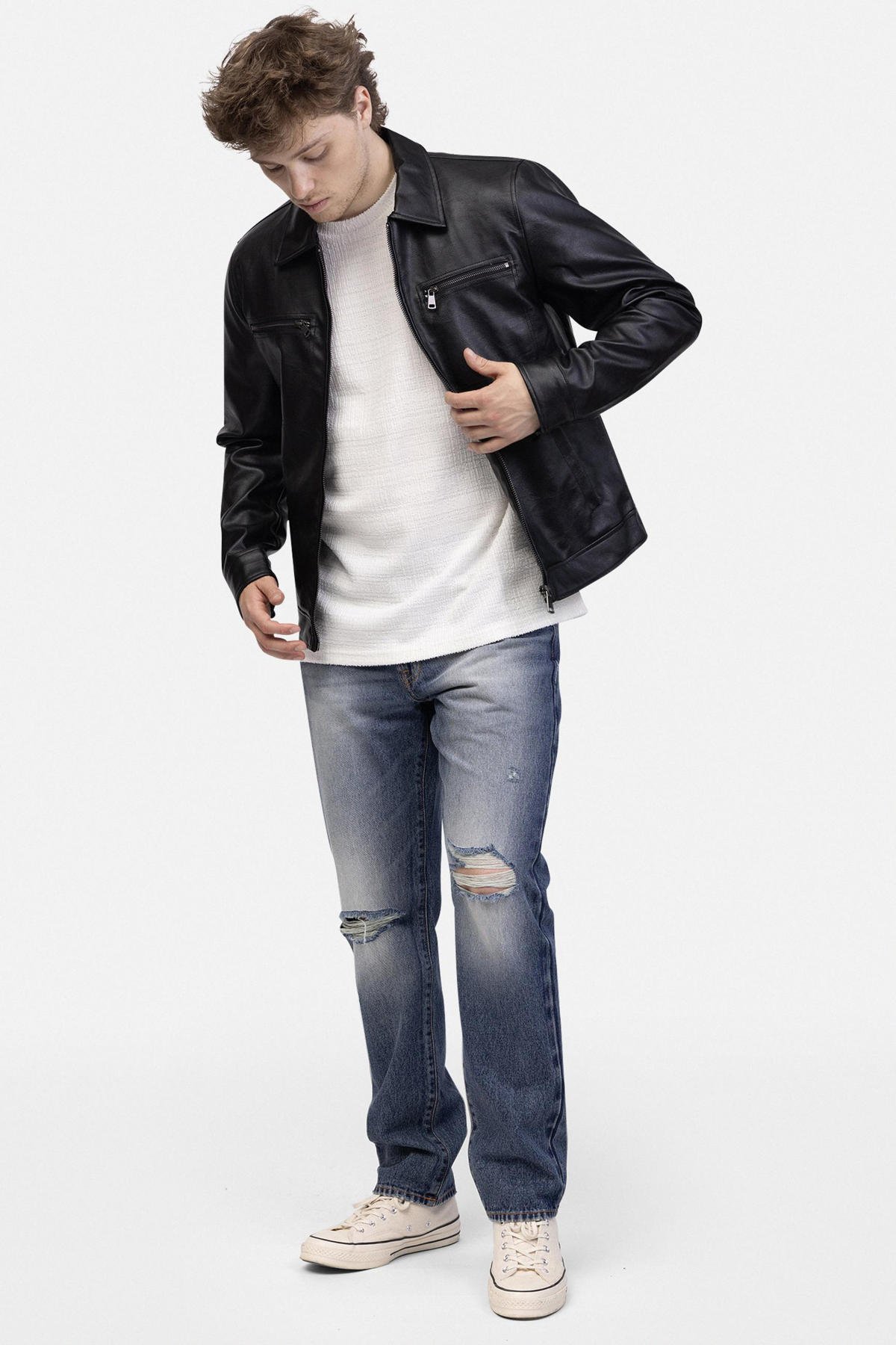 Redefined Rebel regular fit jeans RRParis dark blue destroy | wehkamp