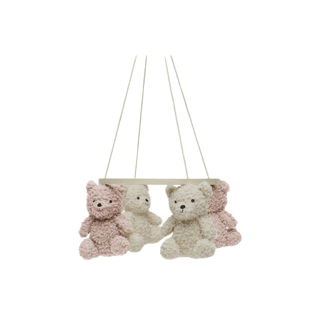 Jollein baby mobiel Teddy Bear Wild Rose/Naturel | wehkamp
