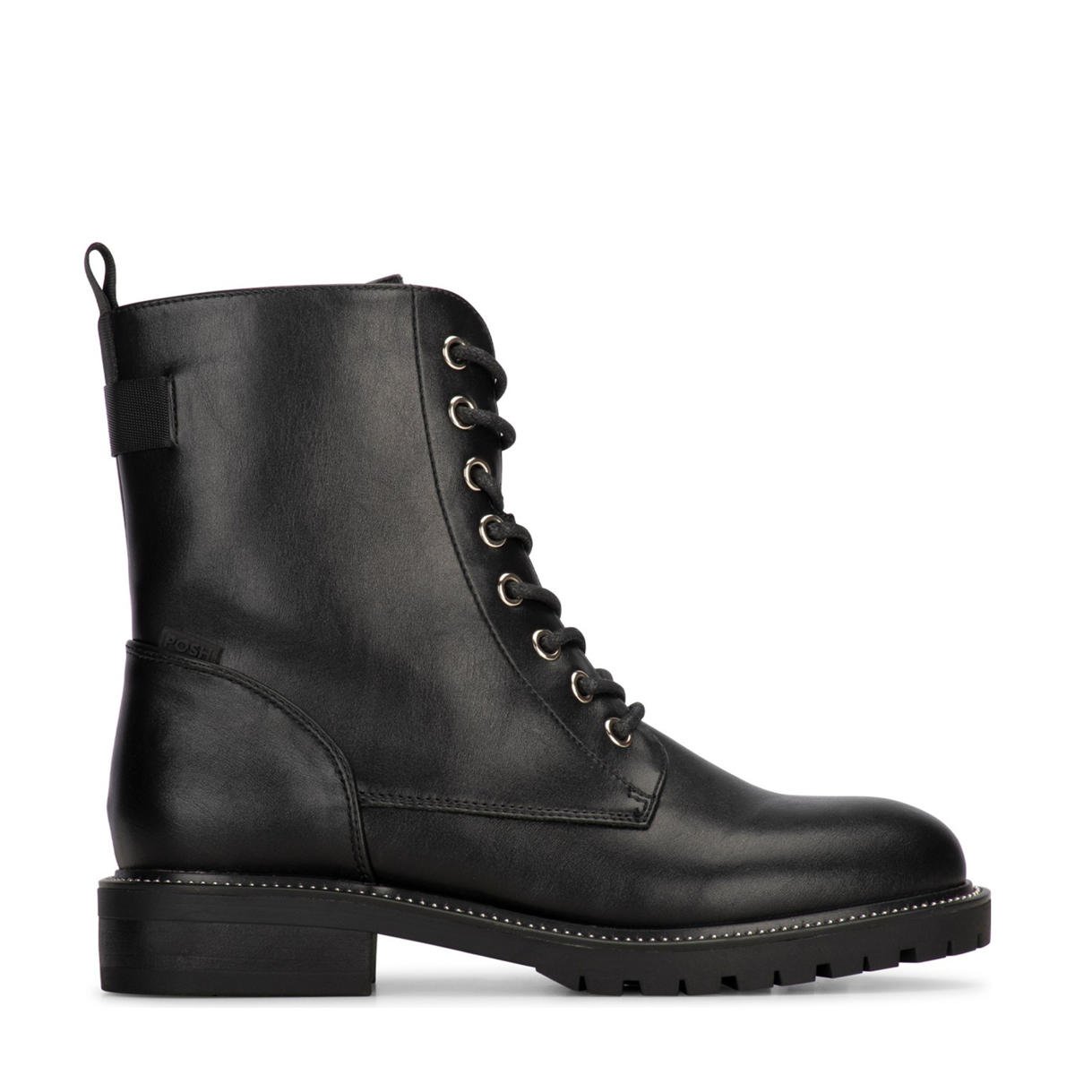 POSH by Poelman Kiek veterboots zwart | wehkamp