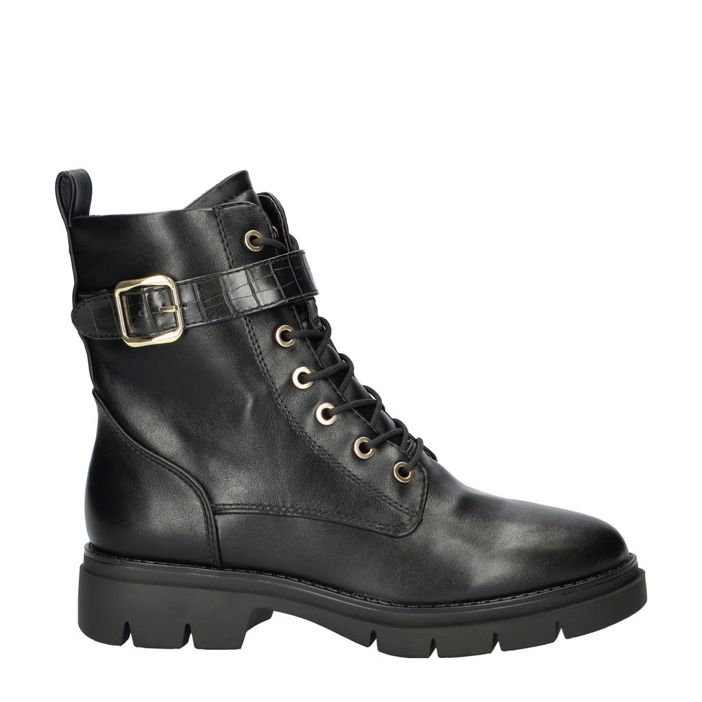 Tamaris veterboots zwart kopen? | Morgen in huis | wehkamp