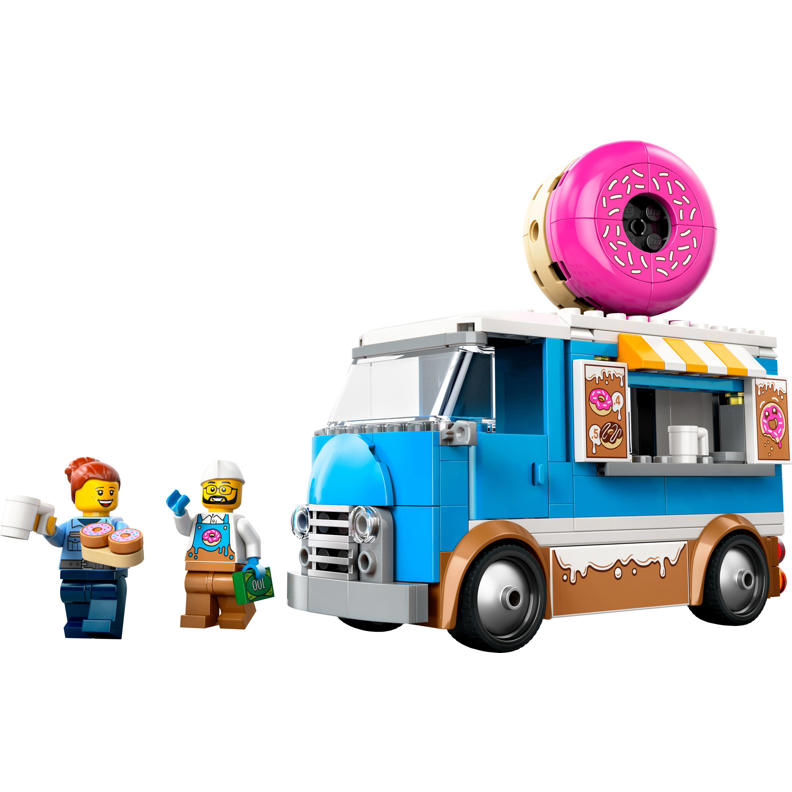 LEGO City Donuttruck voor kinderen vanaf 5 jaar 60452 | wehkamp