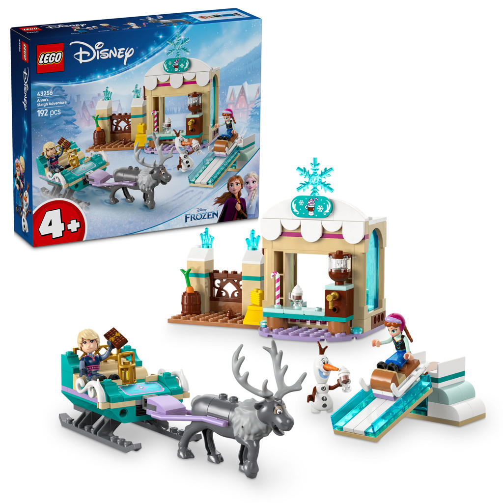 LEGO Disney Princess Frozen Anna's slee-avontuur, speelset 43256 | wehkamp