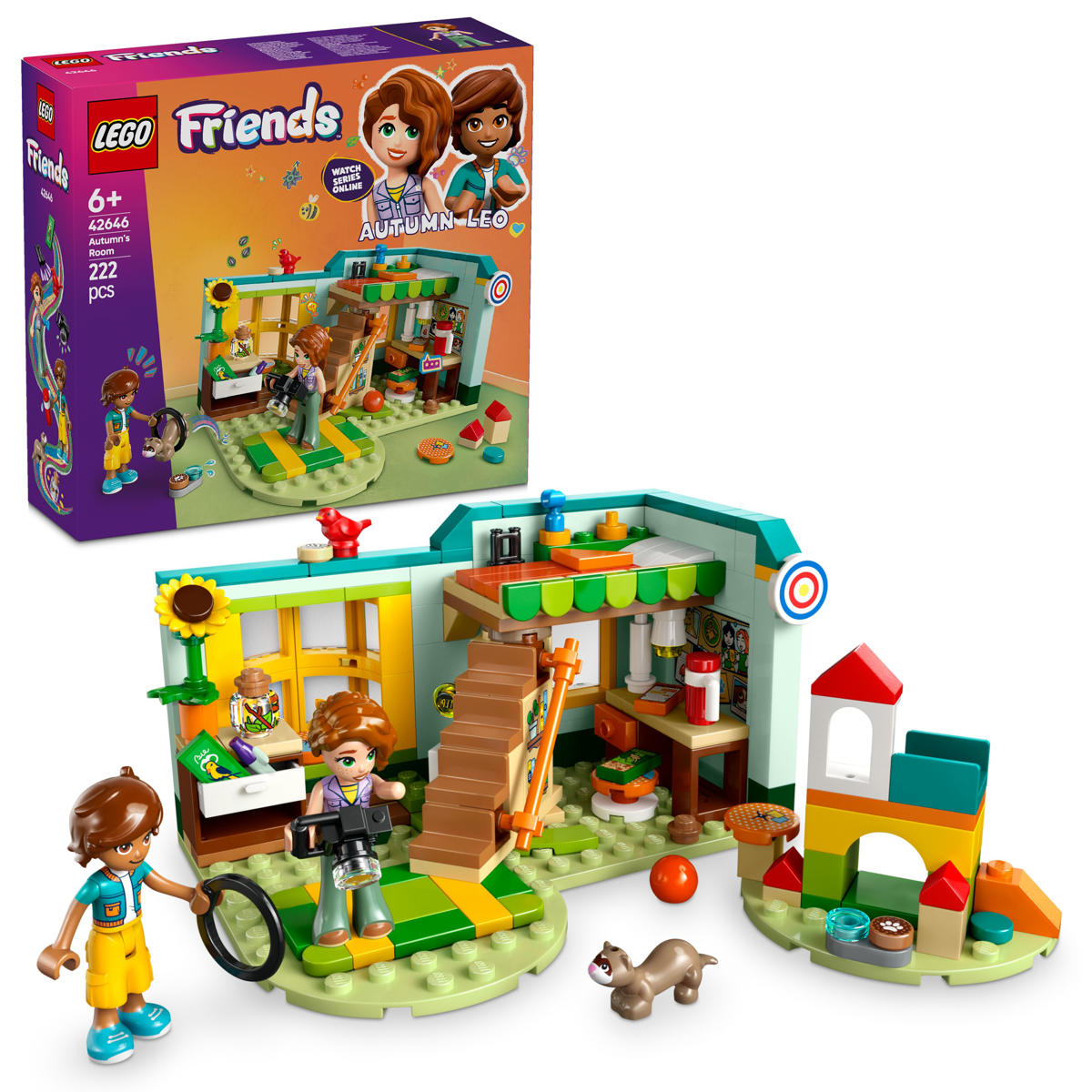 LEGO Friends Autumns kamer, fantasierijke bouwset 42646 | wehkamp