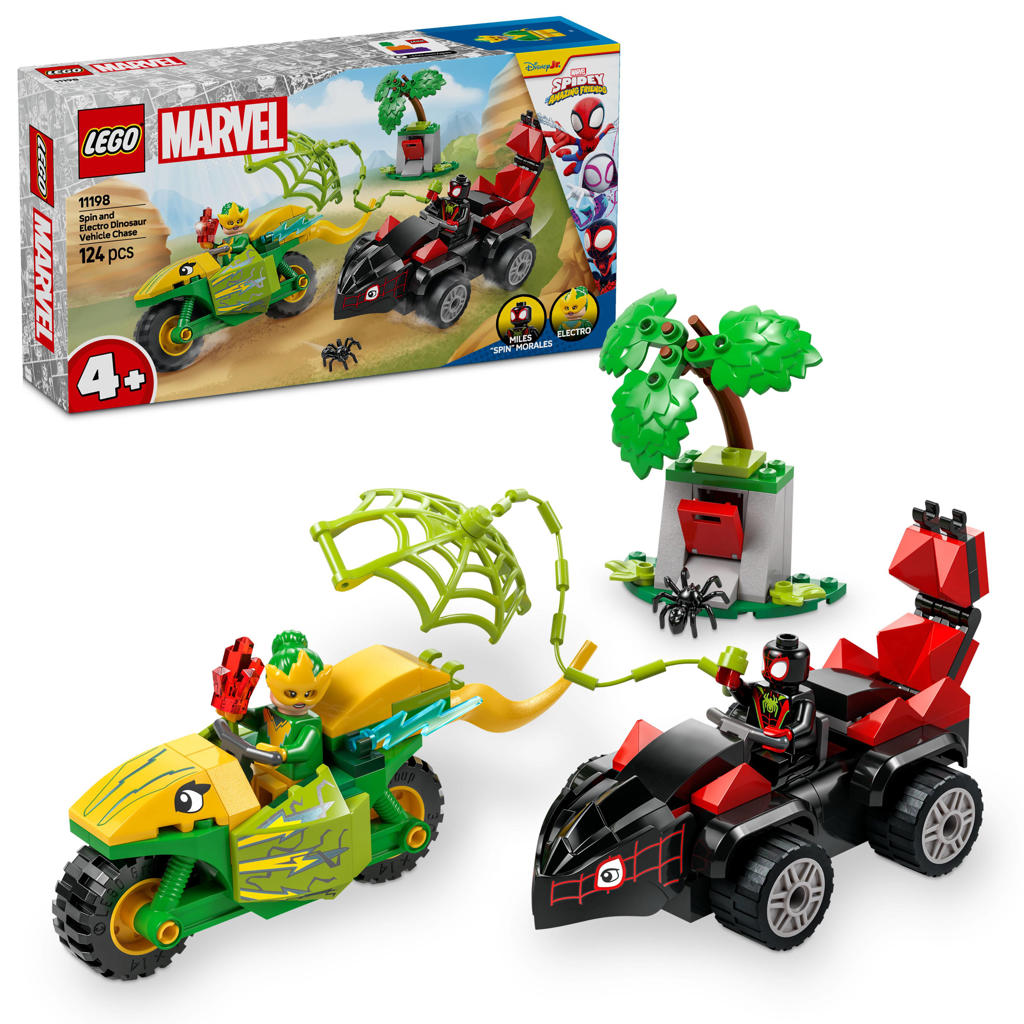 LEGO Marvel Spidey en zijn geweldige vriendjes Spin en Electro ...