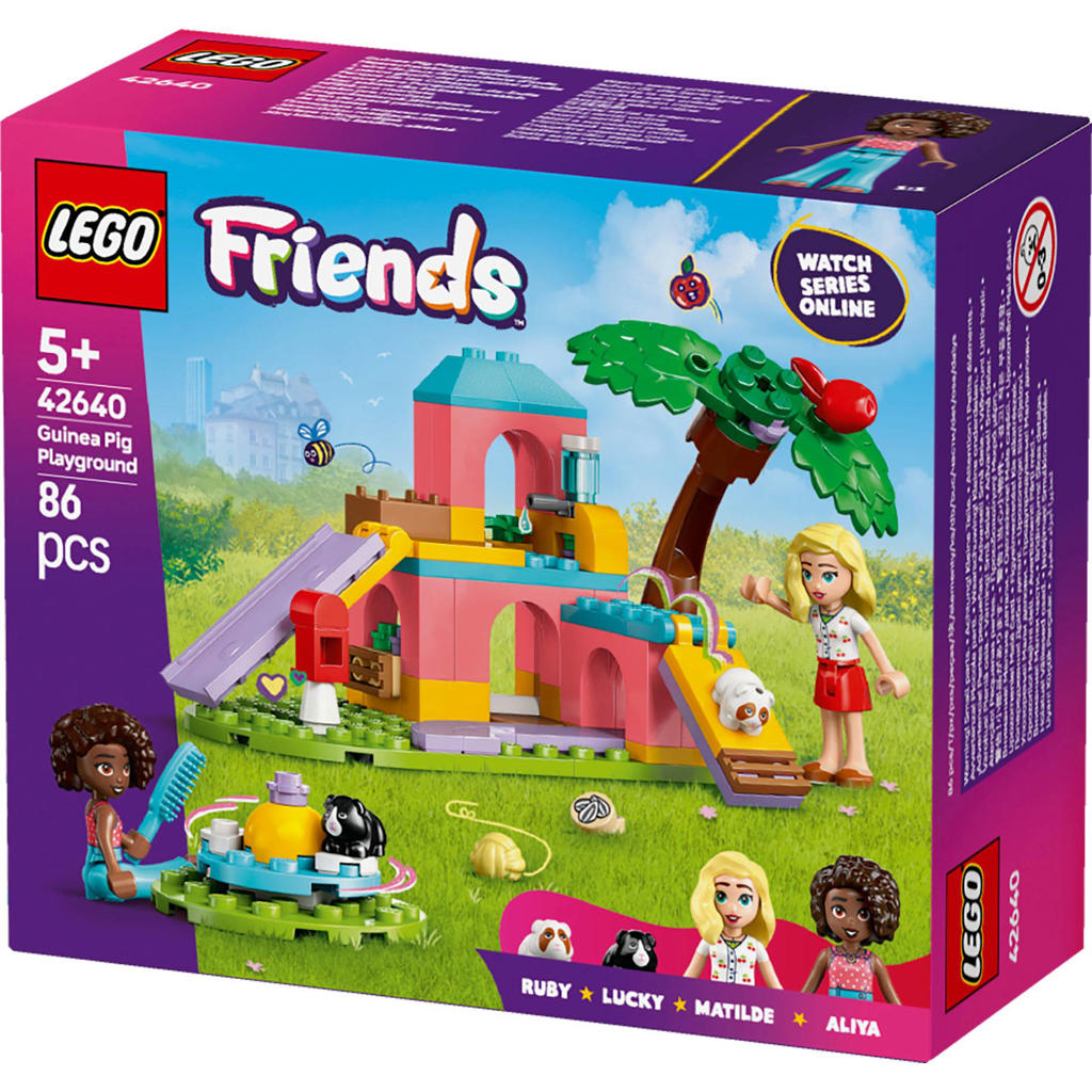 LEGO Friends Caviaspeeltuin, fantasierijke bouwset 42640 | wehkamp