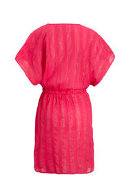 BEACHWAVE strandtuniek met lurex fuchsia | wehkamp